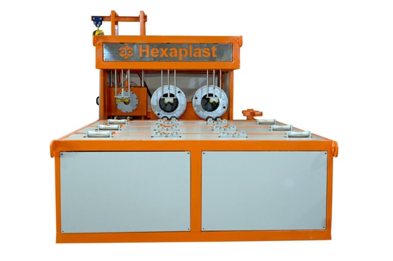 Socketing Machine - Hexaplast | PVC Pipe Socketing Machine